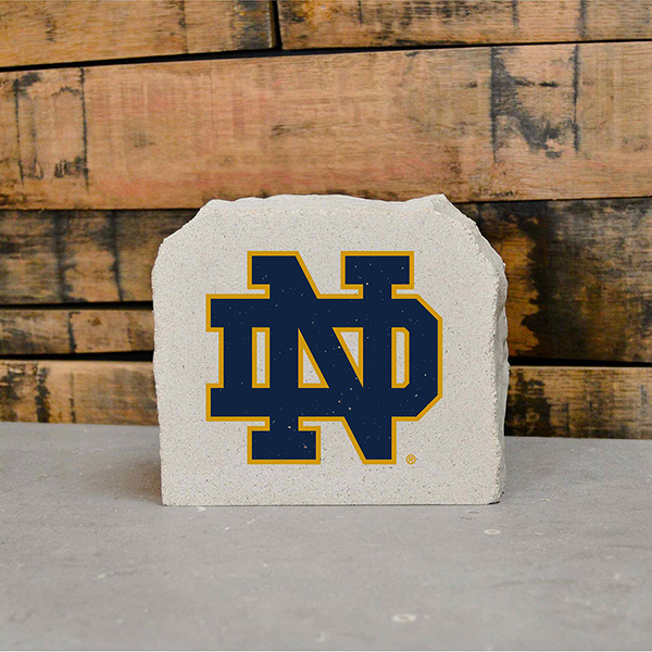 6in Notre Dame ND Desk Stone