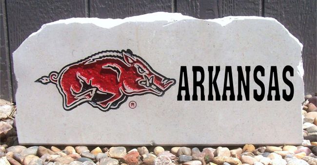 Stoneworx Store | Arkansas Razorbacks Stones